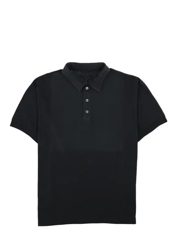 MAISON MARGIELA Short-sleeved Polo Shirt - Black
