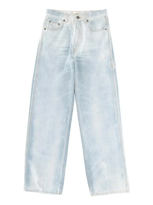 HAIKURE Relaxed Straight-leg Jeans - White