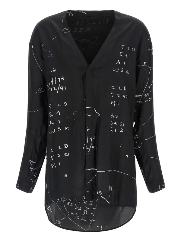 Rick Owens Concordian Shirt - Black