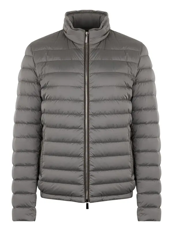MOORER Alec Quilted Down Jacket - Gray