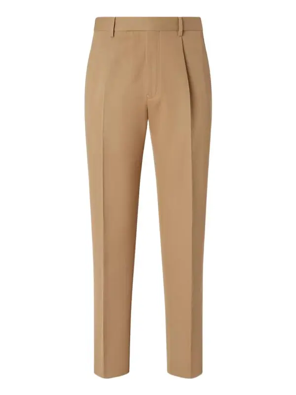 Zegna Pleated Trousers - Beige