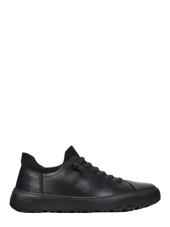 Camper Lace-up Round Toe Sneakers - Black