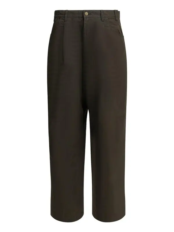 Comme Des Garçons Relaxed Fit Trousers - Brown