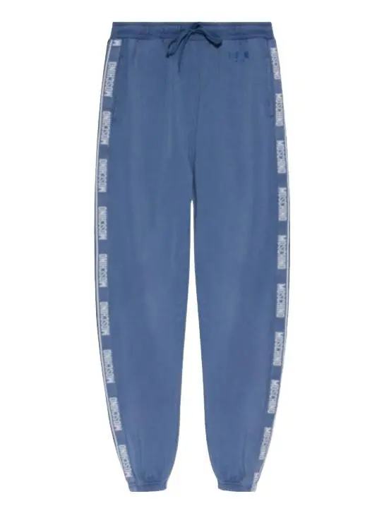 Moschino Tape Track Pants - Blue