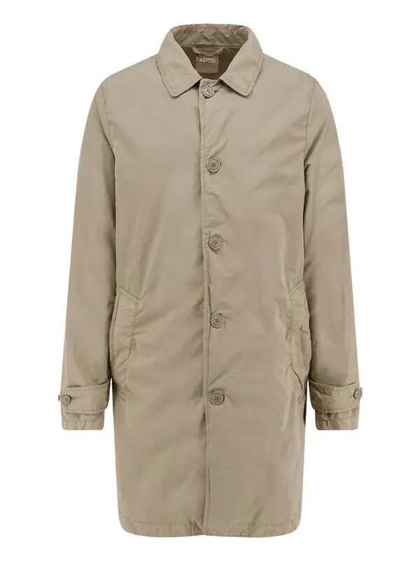 Aspesi Single-breasted Trench Coat - Nude