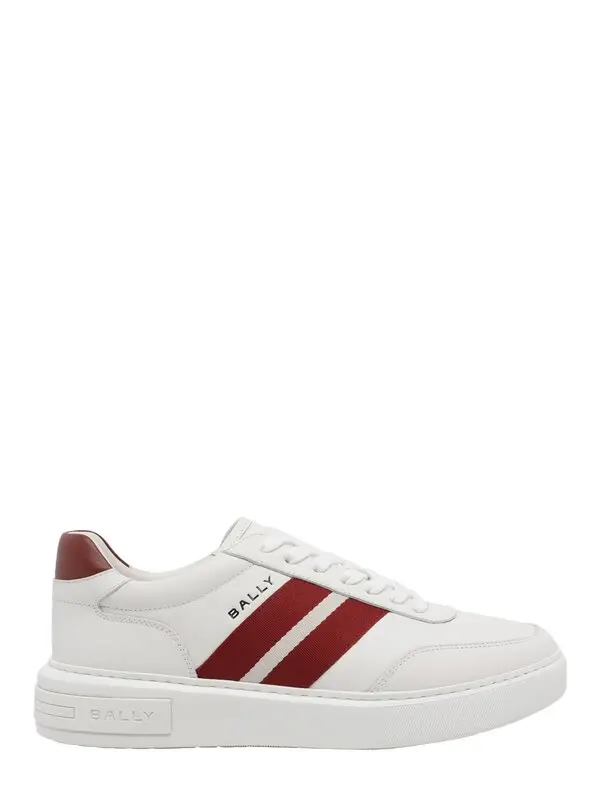 Bally Low Top Lace-up Sneakers - White