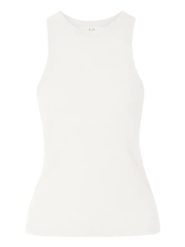 Co Cashmere Tank - White