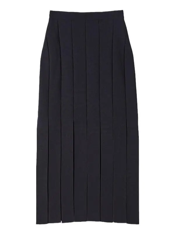 JOSEPH Cutout Panel Skirt - Black