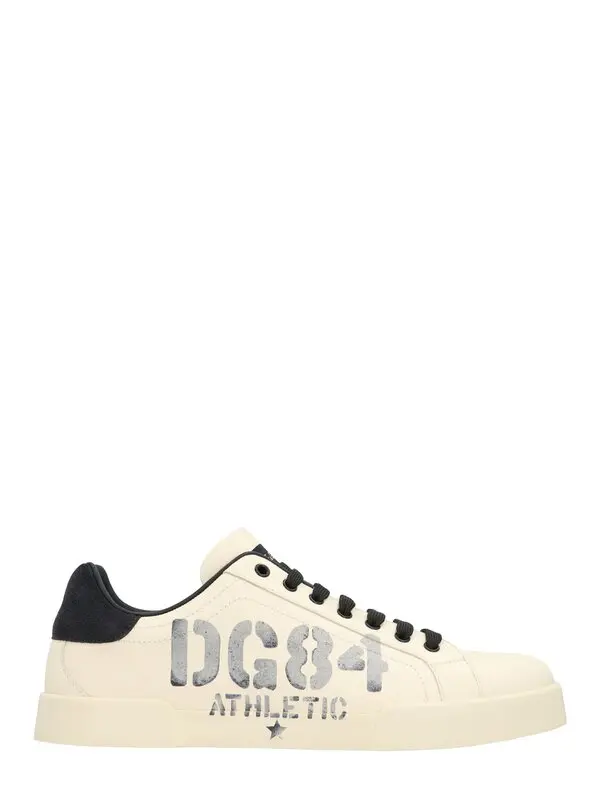 Dolce & Gabbana Portofino Low-top Sneakers - White