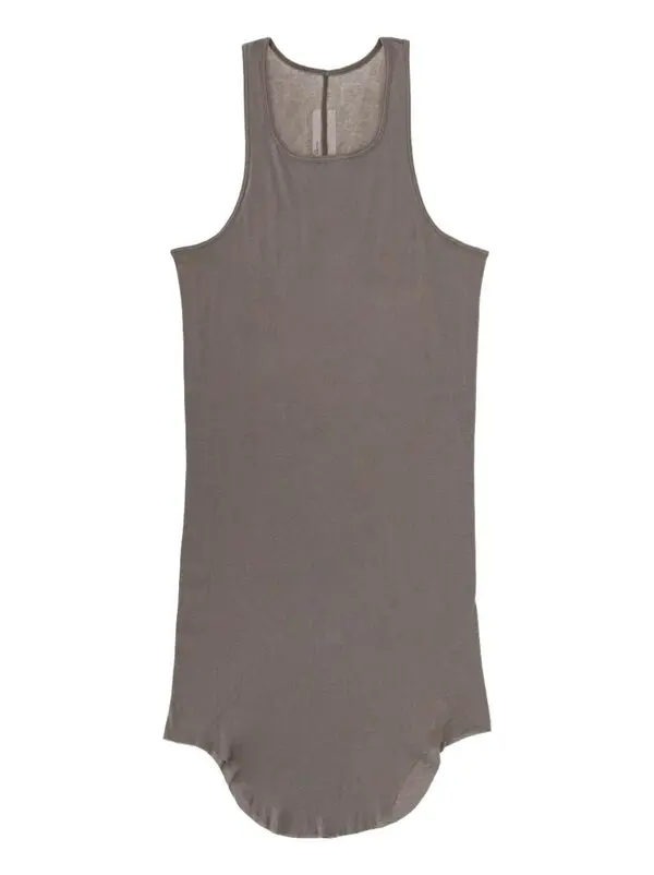 Rick Owens Scoop Neck Sleeveless Top - Gray