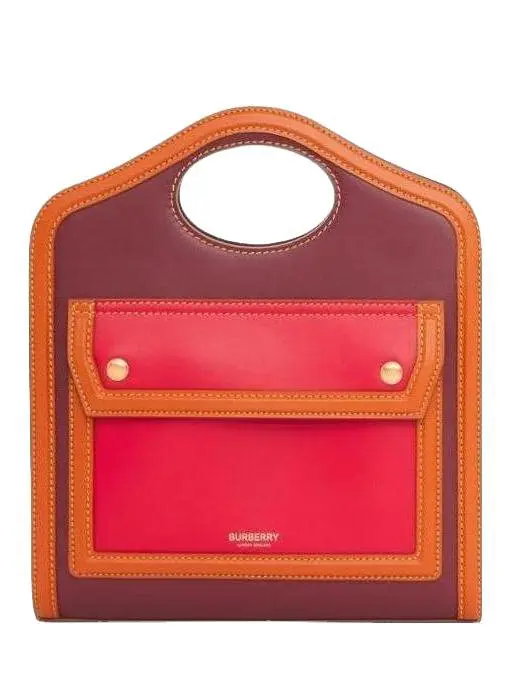 Burberry Mini Pocket Tote Bag - Red