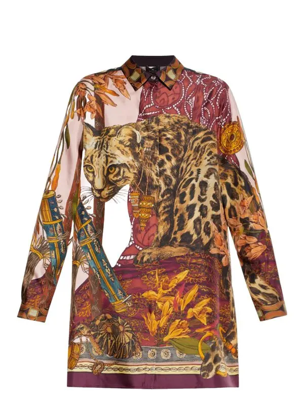 Etro Printed Long Sleeve Shirt - Multicolor