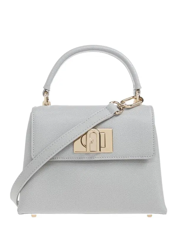 Furla 1927 Mini Shoulder Bag - Gray