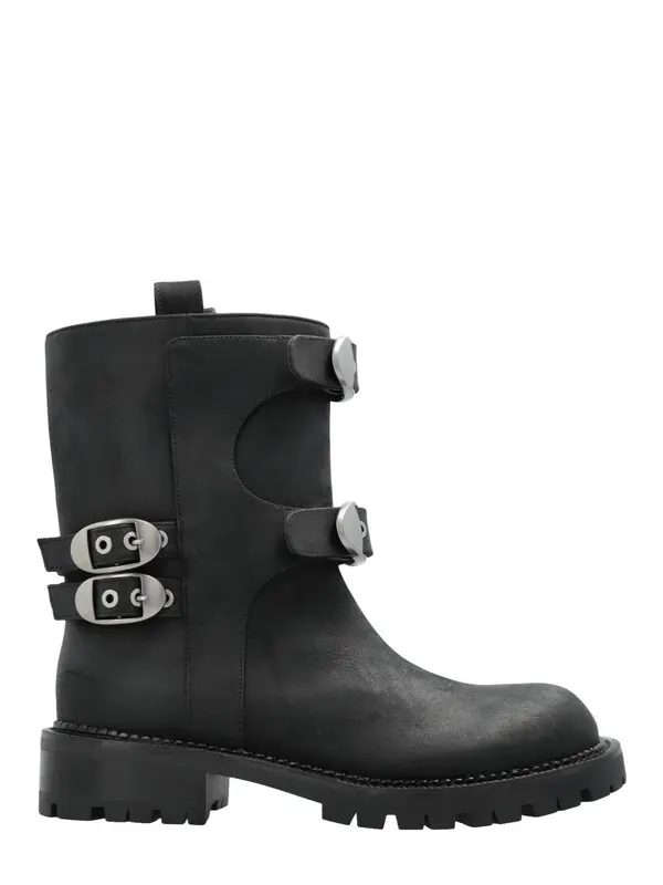 Marc Jacobs Kiki Moto Boots - Black