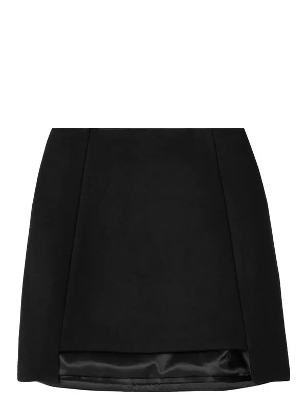 Cult Gaia Angelia Mini Skirt - Black