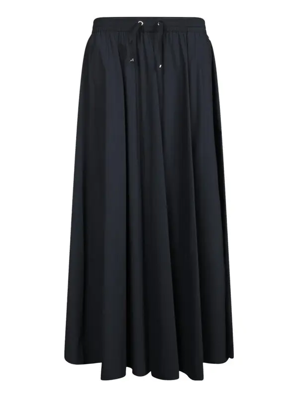 Herno Elastic Drawstring Waist Skirt - Black