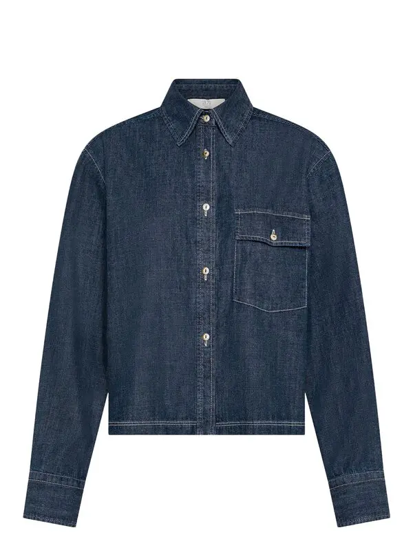 Seventy Buttoned Pocket Shirt - Blue