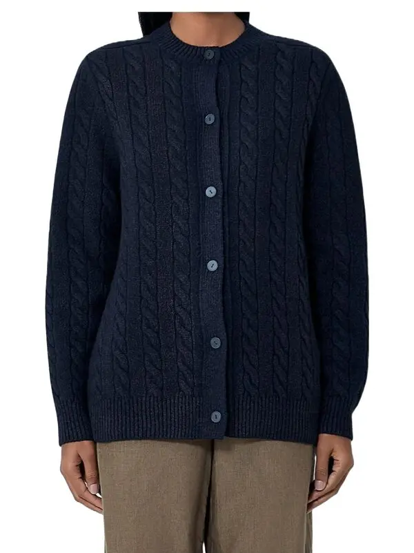 THE ROW Loneke Cardigan - Black