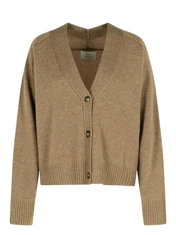 Loulou De Saison V-neck Long-sleeved Sweater - Brown