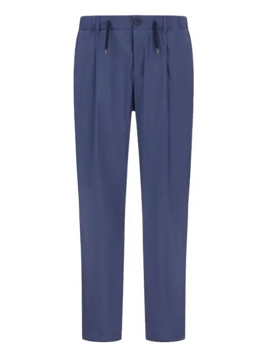 Herno Pocket Drawstring Trousers - Blue