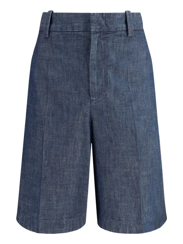JIL SANDER Tailored Bermuda Shorts - Blue