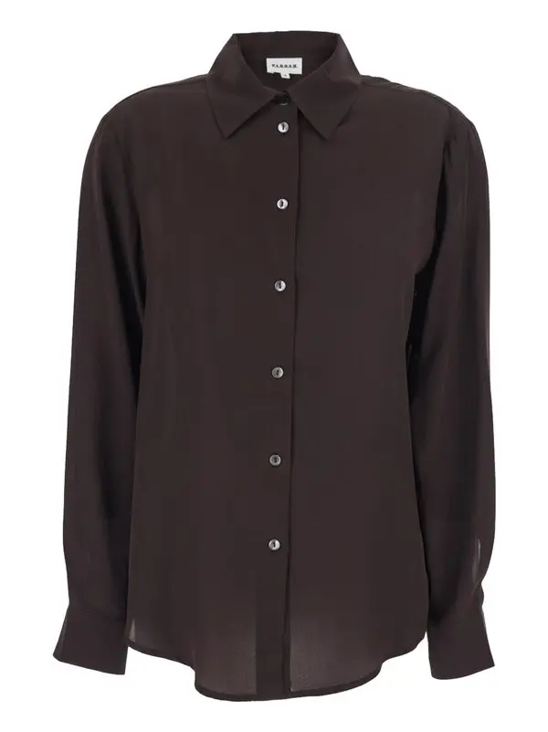 P.a.r.o.s.h Button-up Shirt - Black