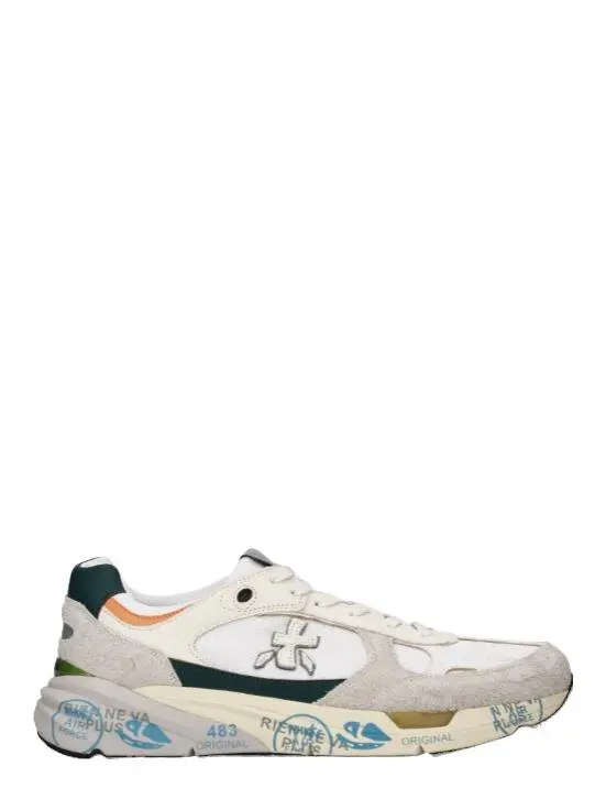Premiata Mase 25 Lace-up Sneakers - White