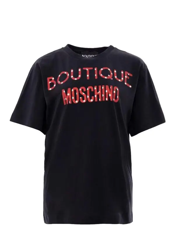 Moschino Printed T-shirt - Black