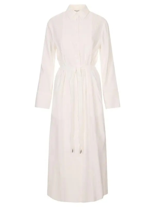 Max Mara Long Sleeve Shirt Dress - No