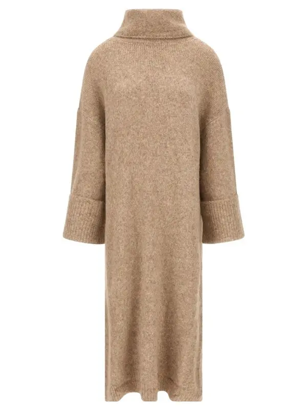 ENTIRE STUDIOS Manhattan Midi Dress - Nude