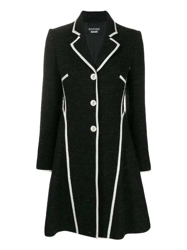 Moschino Textured Jacket - Black
