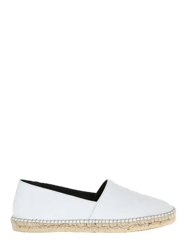 Kenzo Tiger Head Pattern Espadrilles - White
