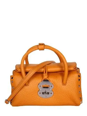 ZANELLATO Grainy Shoulder Bag - Orange