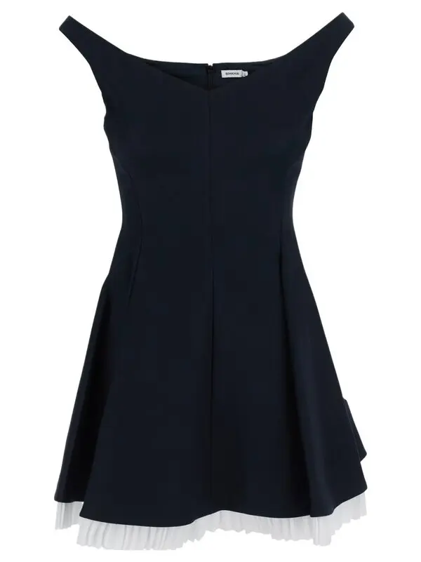 Simkhai Dorothie Off-shoulder Mini Dress - Black