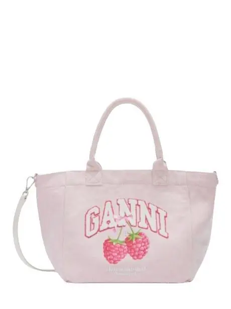 GANNI Tote Bag - Egret Color