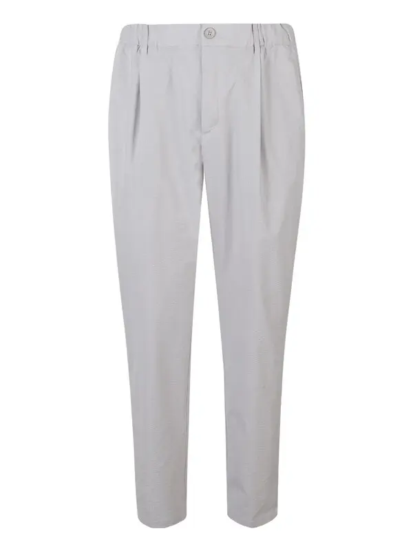Herno Seer-crease Trousers - Gray
