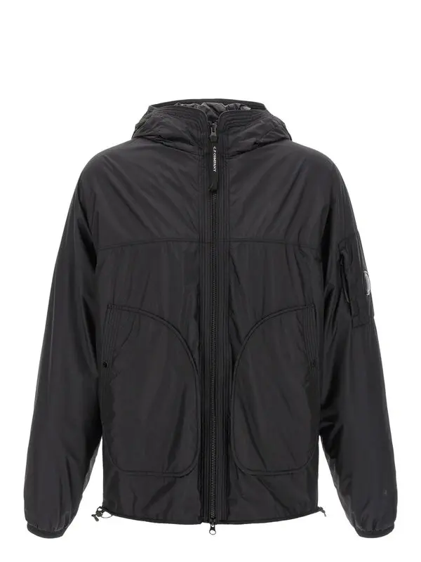 C.P. COMPANY Nada Shield Jacket With Drawstring Hem - Black
