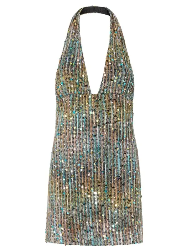 Missoni Sequin Embellished Mini Dress - Multicolor