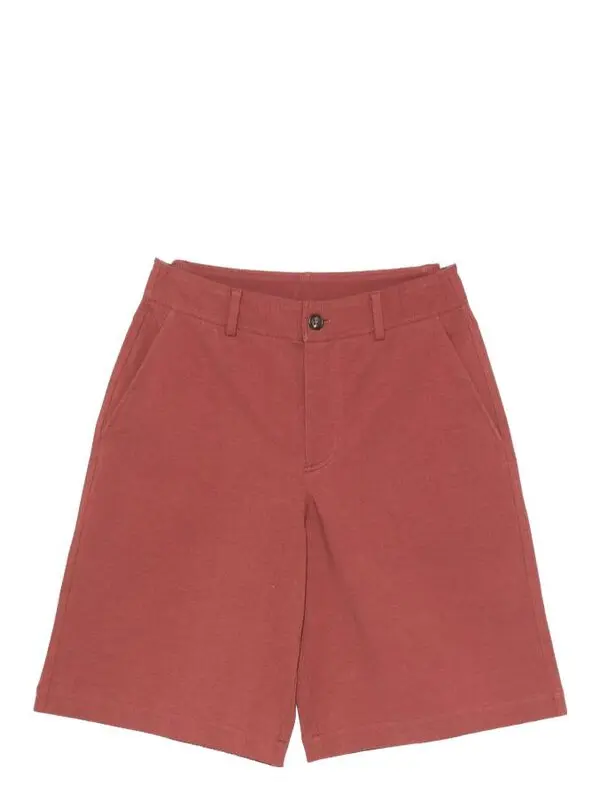 Brunello Cucinelli Straight-leg Belted Shorts - Brown