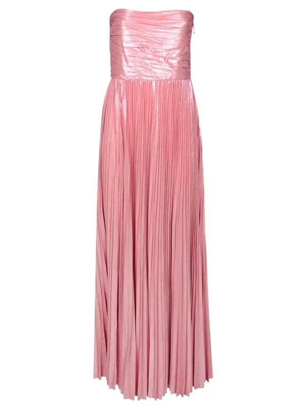 Retrofete Sleeveless Tube Top Dress - Pink