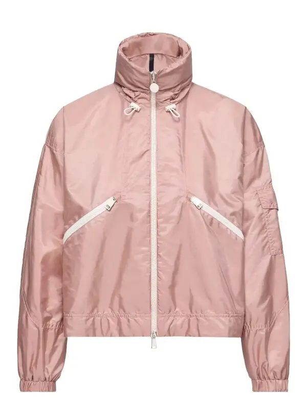 Moncler Marmacy Zip Hooded Jacket - Pink