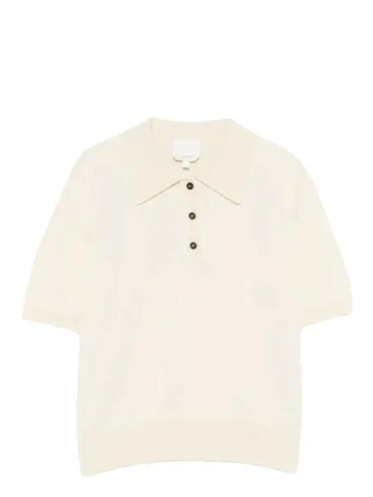 A.p.c. Ruby Short Sleeve Polo Top - White