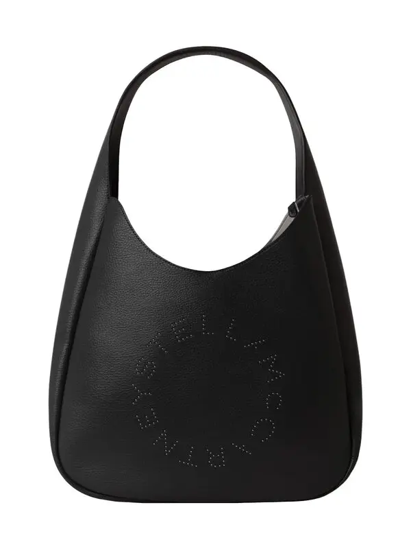 Stella McCartney Logo Embossed Tote Bag - Black