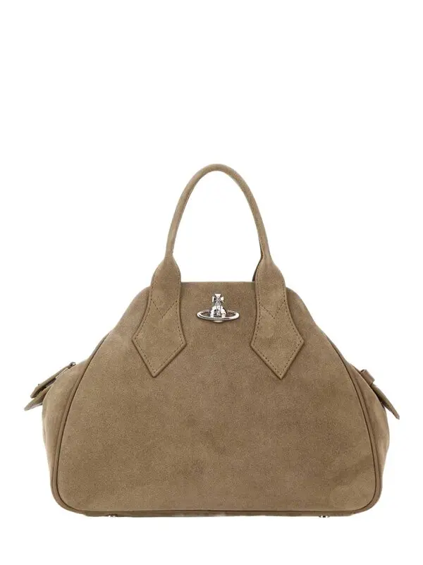 VIVIENNE WESTWOOD Yasmine Medium Tote Bag - Brown