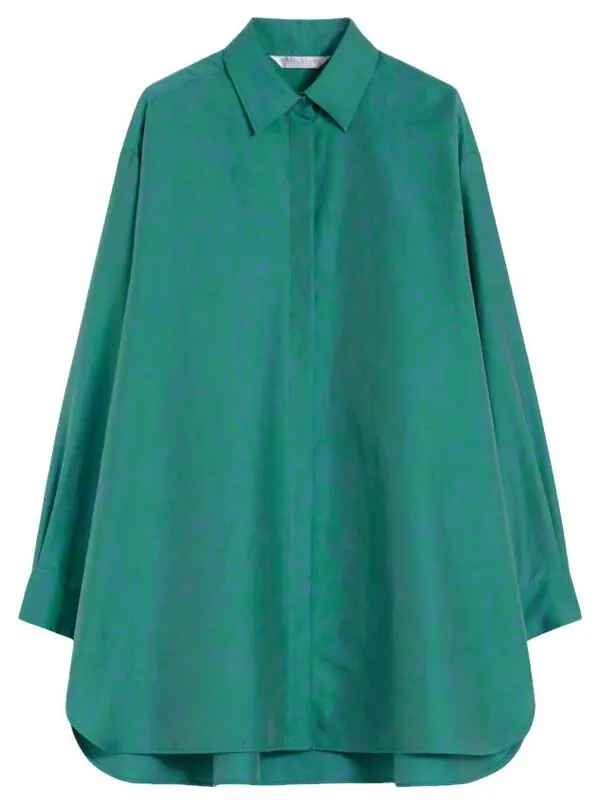 Max Mara Bird Button-up Shirt - Green
