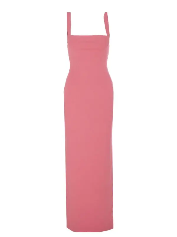 Solace London Joni Maxi Dress - Dark Rose