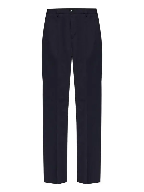 Etro Pegaso Embroidered Tailored Trousers - Black