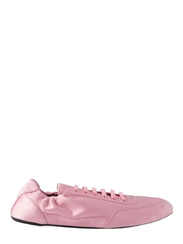 Prada Collapsible Low-top Sneakers - Petal Powder