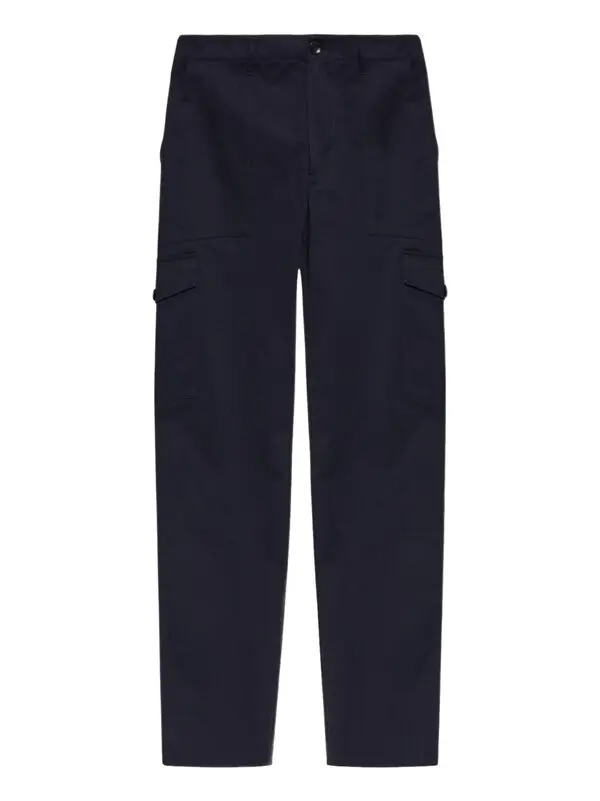 Etro Pegaso Embroidered Cargo Trousers - Black