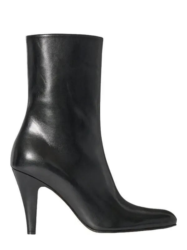 THE ROW Ornella Ankle Boots - Black